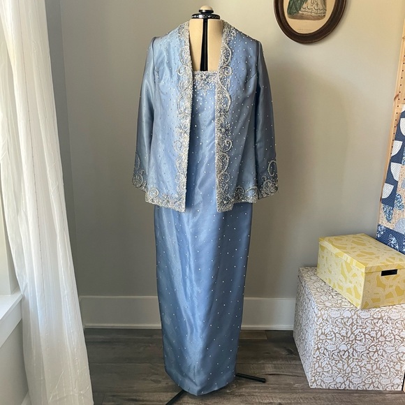 Stephen Yearick | Dresses | Vintage Y2k Stephen Yearick Cornflower Blue ...